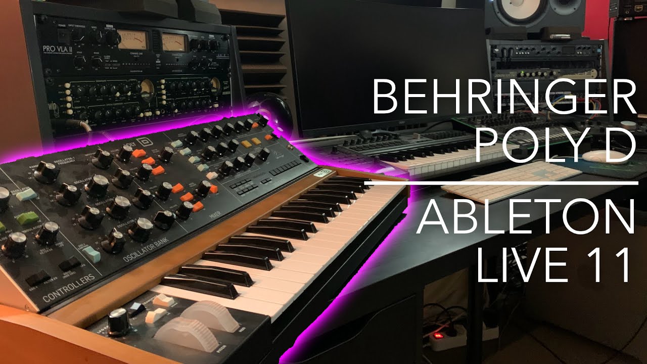 BEHRINGER Poly D - Ableton Live 11 - YouTube