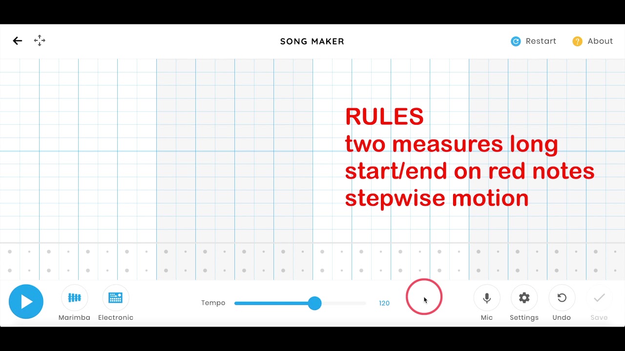 Music Composition With Song Maker Lesson 1, Steps - YouTube