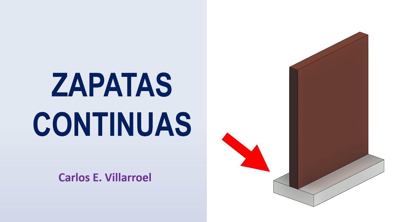 ROBOT STRUCTURAL - TUTORIAL 55 Zapatas Continuas (Continuous footing ...