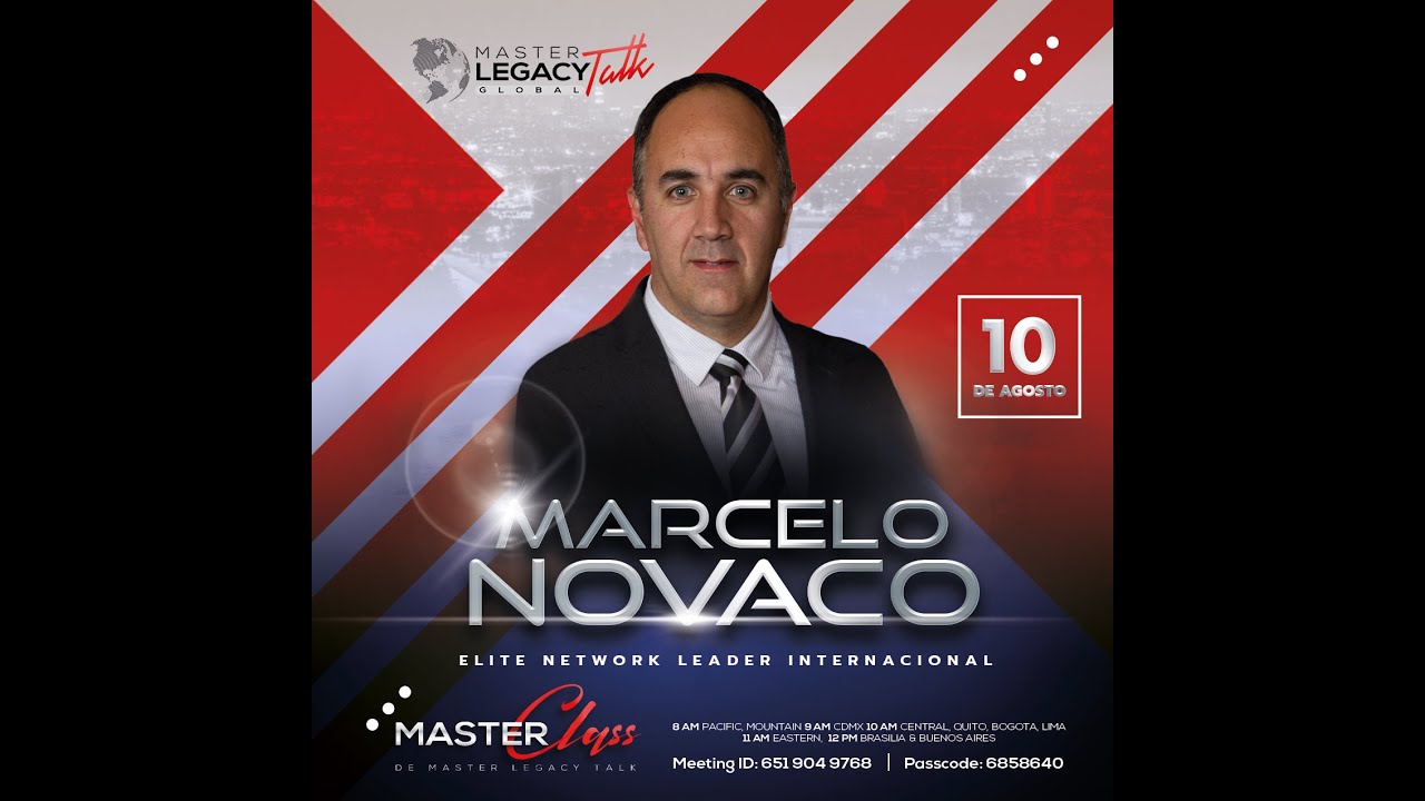 Master Legacy Talk Global con Marcelo Novaco - YouTube