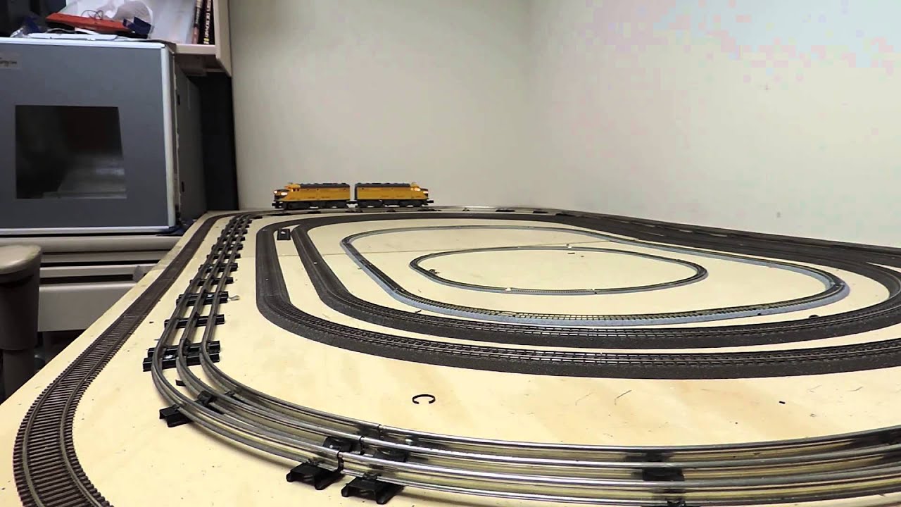 O Gauge Lionel Alco FA AA Union Pacific Diesels #8119, 8120 - YouTube