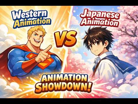 Western vs Japanese animation- Who actually wins? - YouTube
