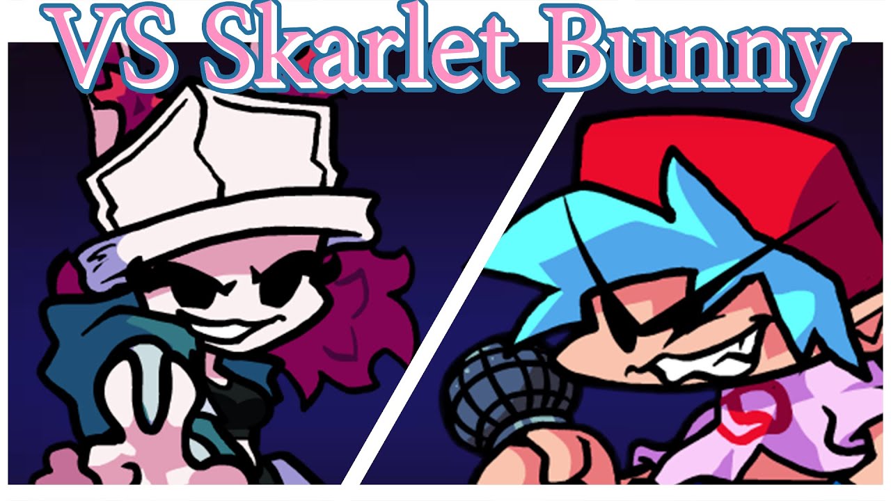 Graffiti Groovin vs Skarlet Bunny All song Full combo + Cutscenes | FNF ...