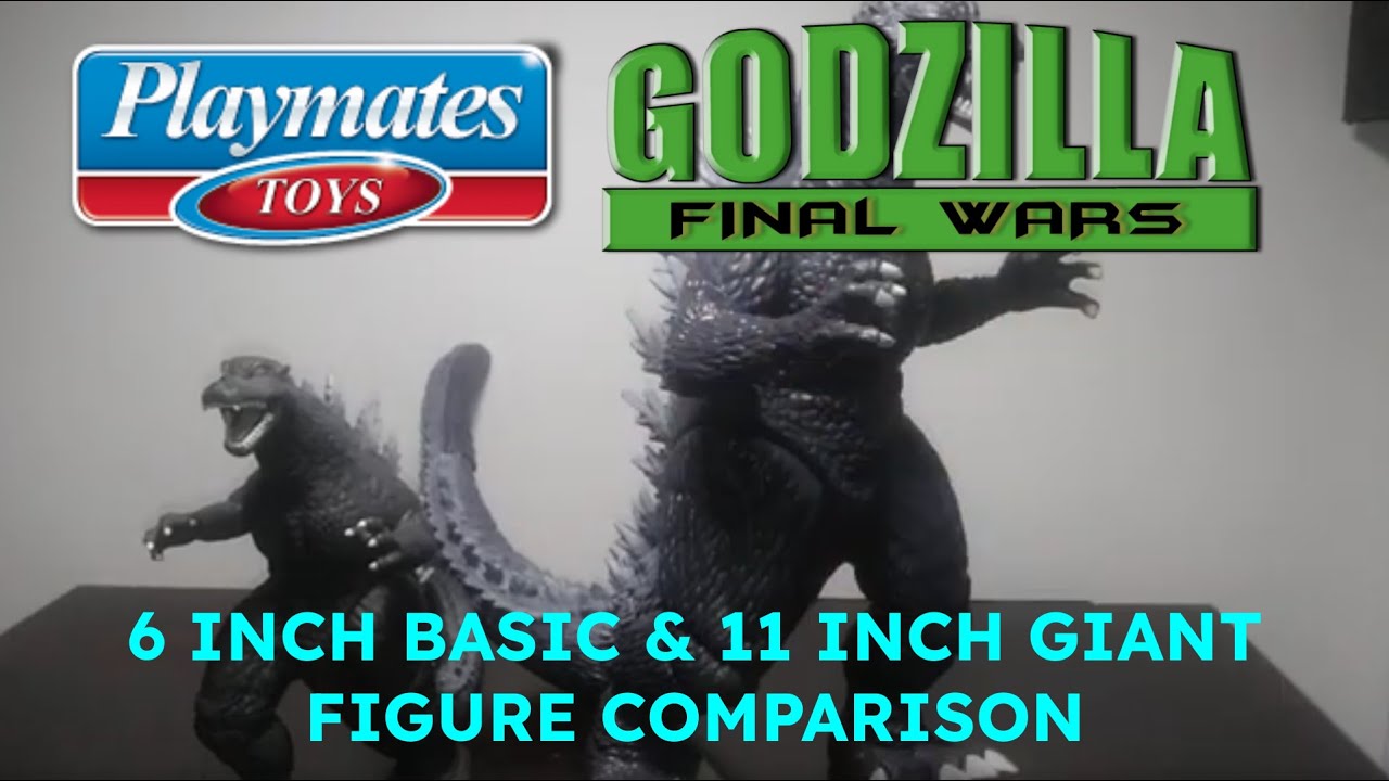 COMPARISON | Playmates Toys Toho Classic Series 11 Inch & 6 Inch ...