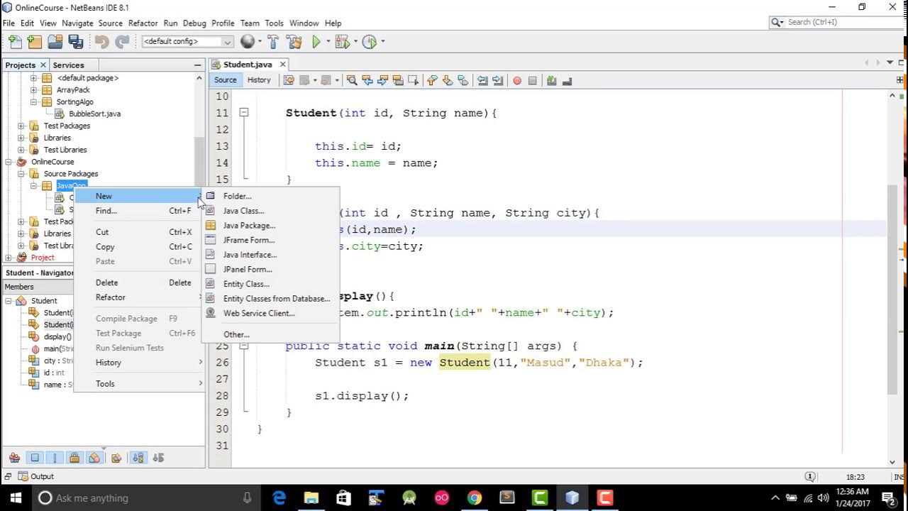Java Bangla Tutorial part 23 || this Keyword in java - YouTube