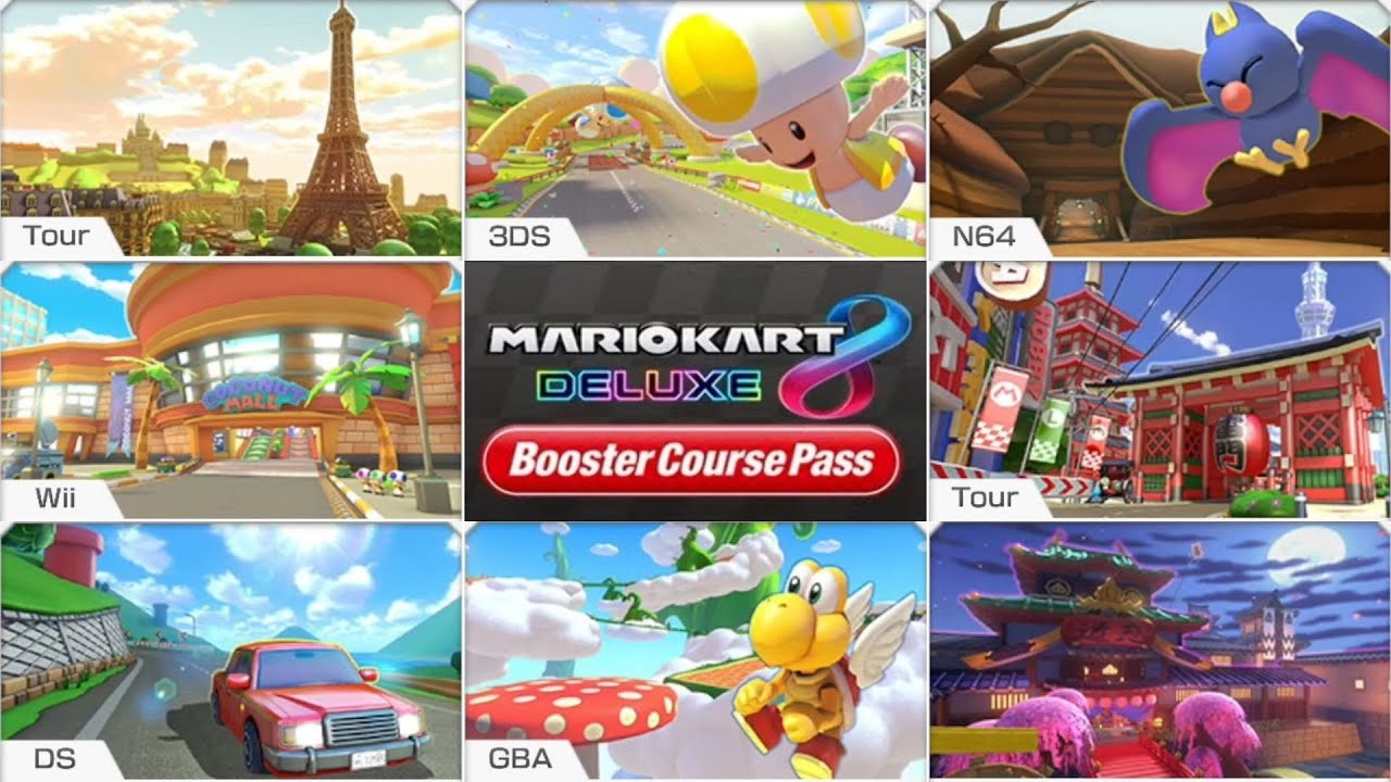 Mario Kart 8 Deluxe // Booster Course Pass DLC (Wave 1) - All Cups ...