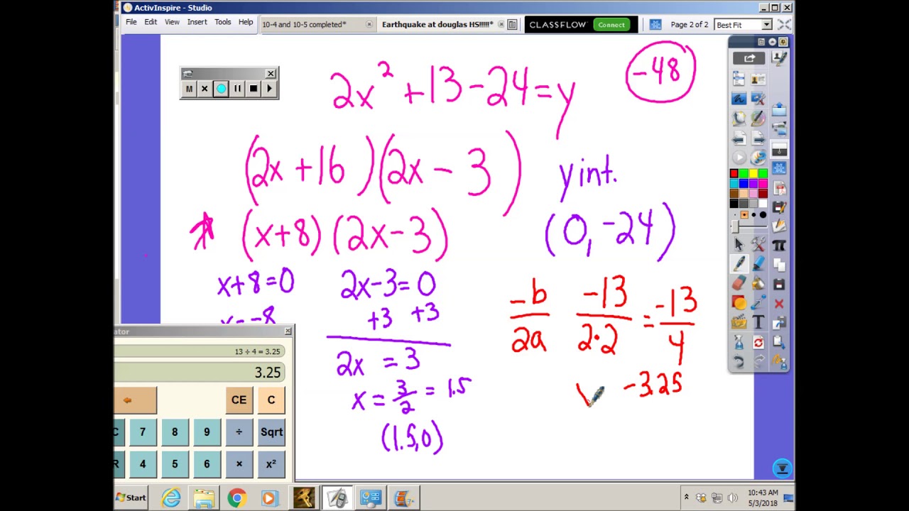 2x 2 13x 24 Y YouTube 2x-2-13x-24-y-youtube