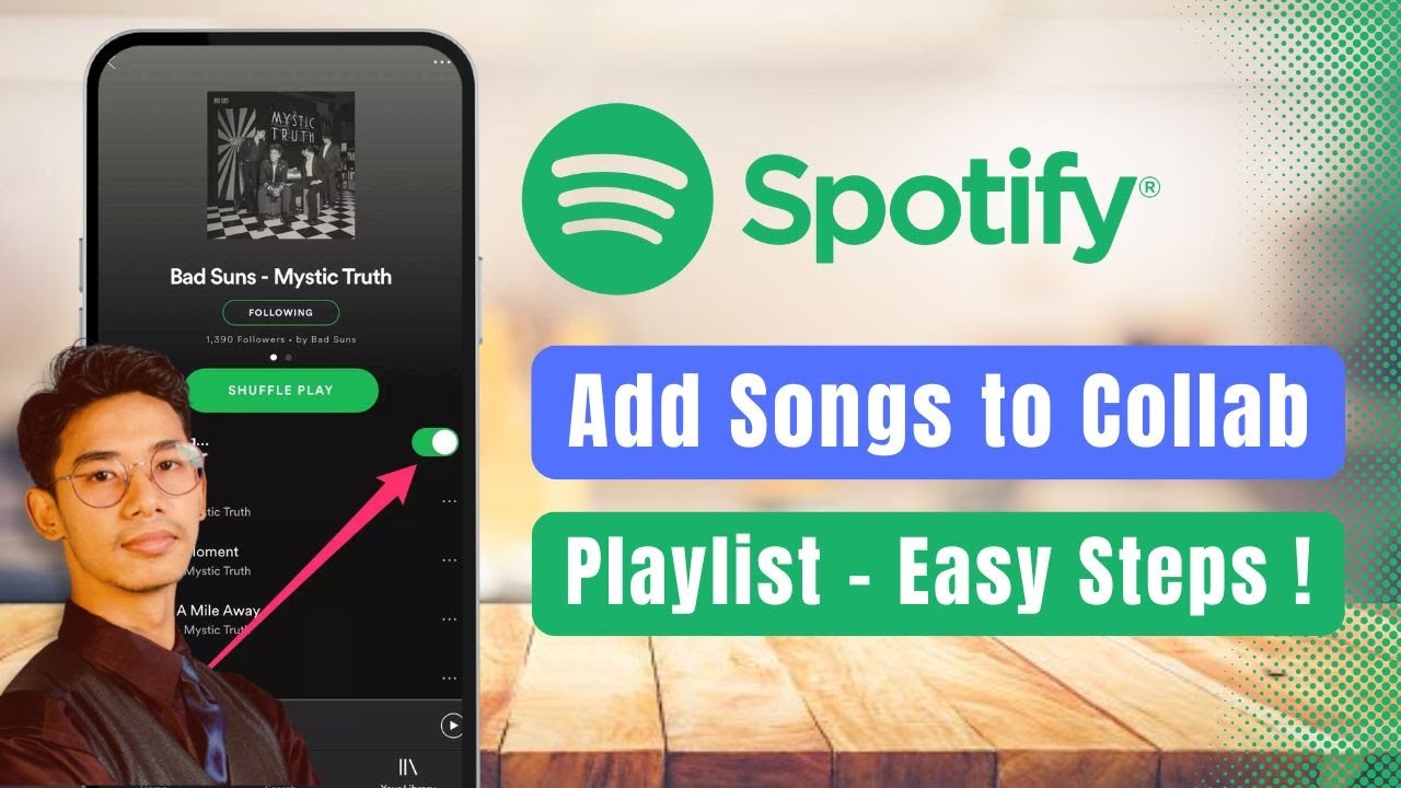 How to Add Songs to a Collaborative Playlist on Spotify ! - YouTube