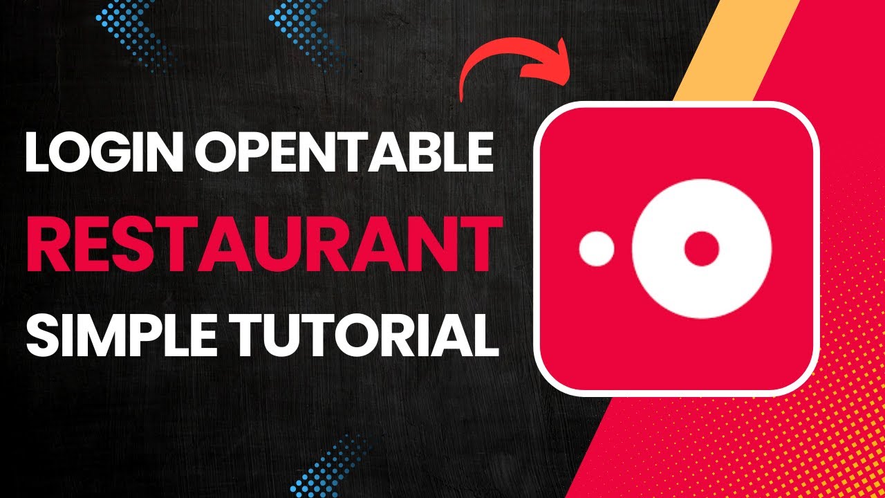 How to Login in Opentable Restaurant? - YouTube