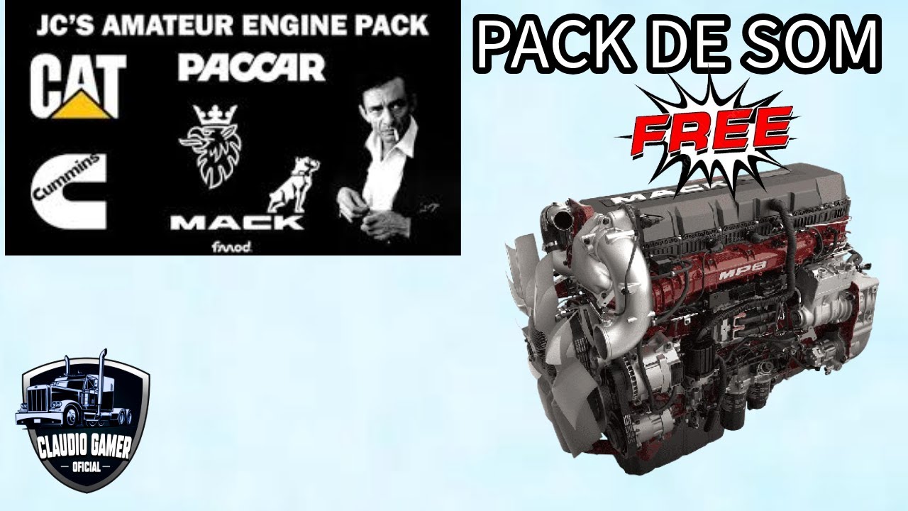 Download Pack de Motores Incrível JC's Amateur Engine Pack Ets2 1.50 ...