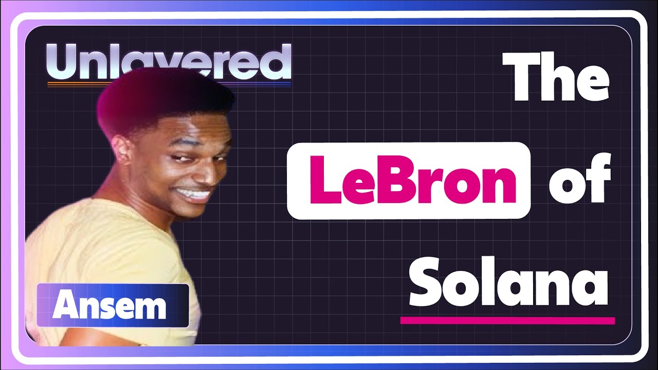 The LeBron of Solana | Ansem - YouTube