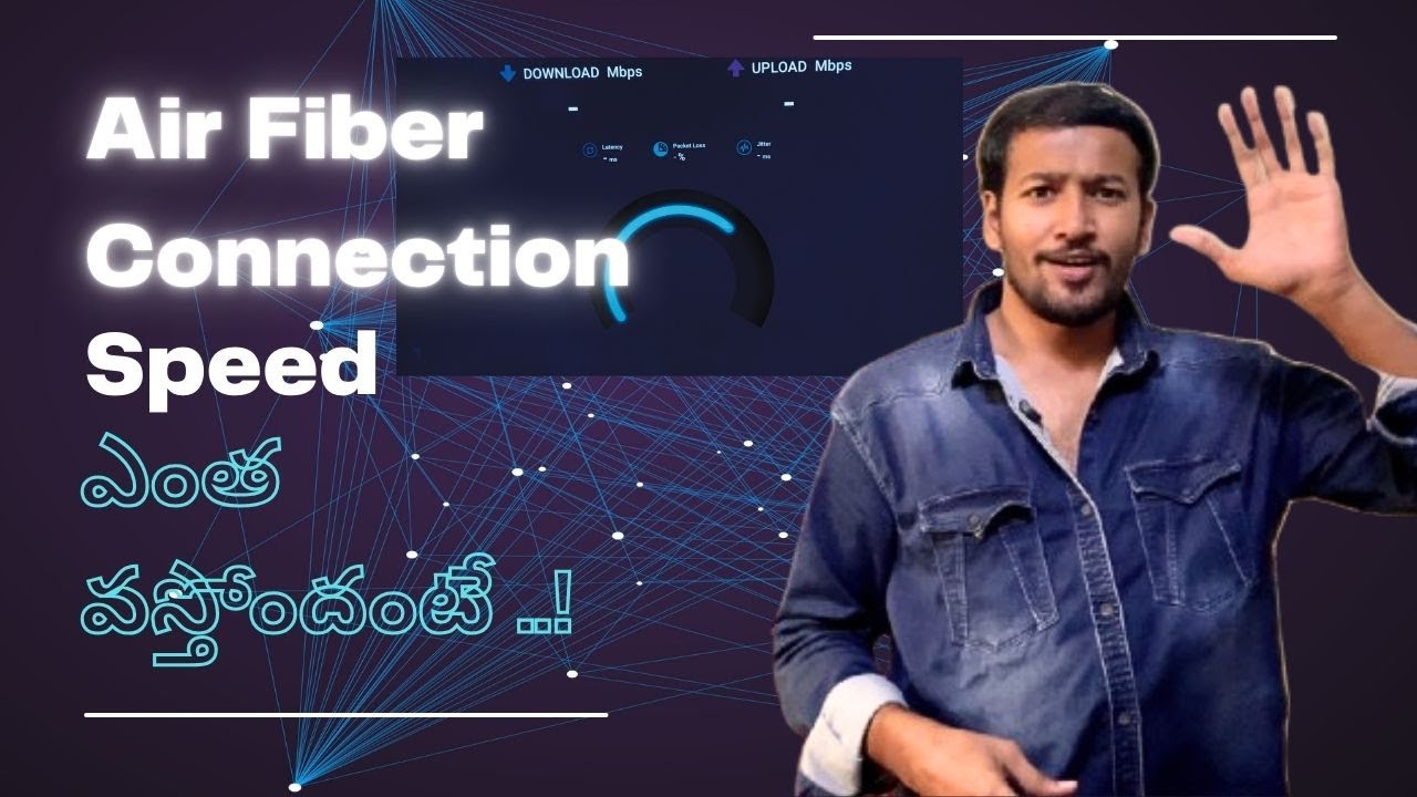 Speed test of Air Fiber|Internet Connection Speed test in the TV|Wifi ...