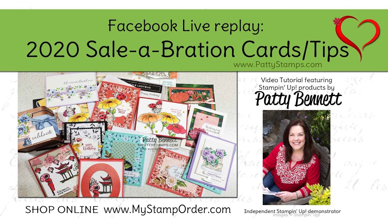 2020 Sale-a-Bration Product Review & projects - YouTube