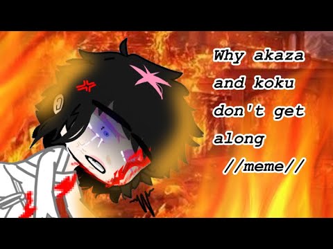 Why Akaza and Koku don't get along //meme// TW!!! // - YouTube