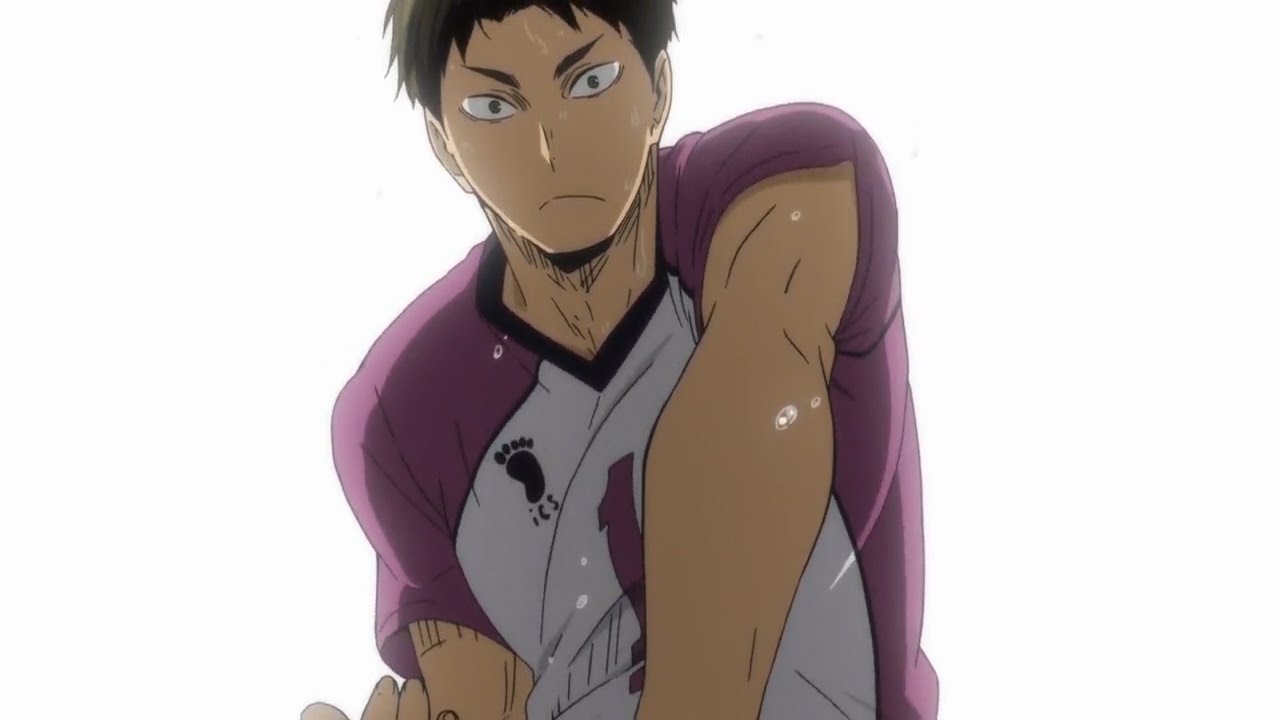 Kei Tsukishima Blocks Wakatoshi Ushijima - Haikyuu - Karasuno Vs ...