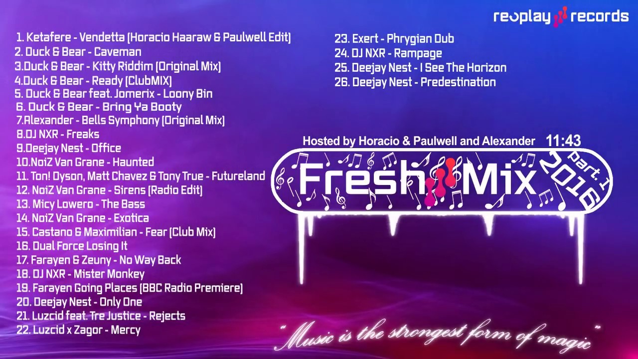 Fresh Mix 2016 part. 1 - YouTube