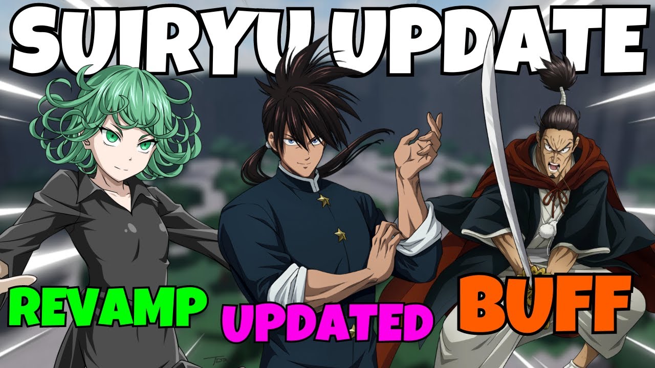 The Strongest Battlegrounds NEW SUIRYU UPDATE SHOWCASE + NEW BUFF AND ...
