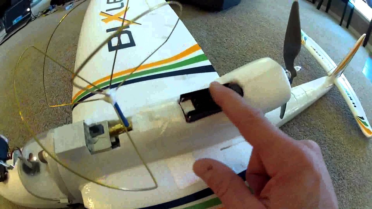 Bixler 2 FPV Setup with Rangelink, Fatshark, HK Mini OSD, 600tvl Sony ...