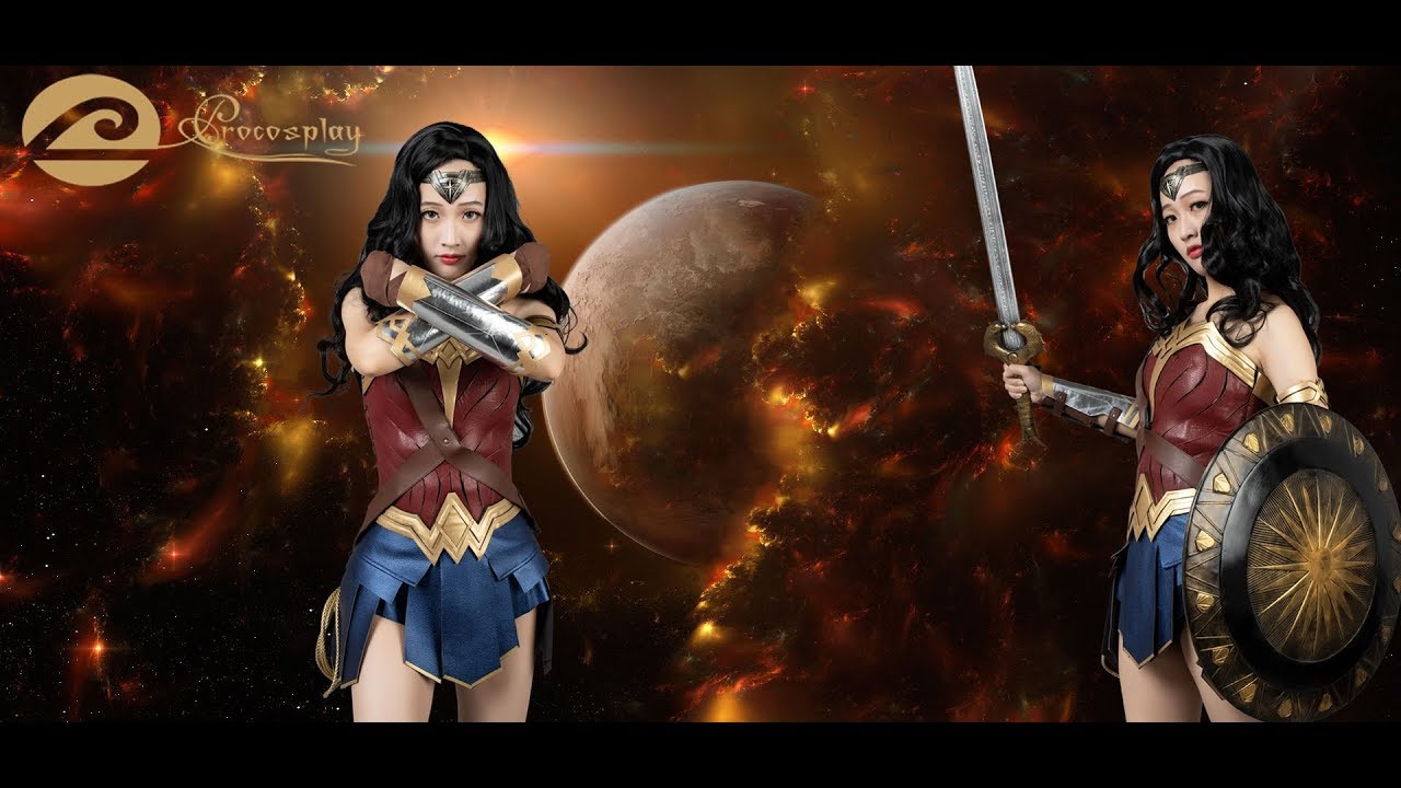 Wonder Woman Cosplay Shooting - YouTube