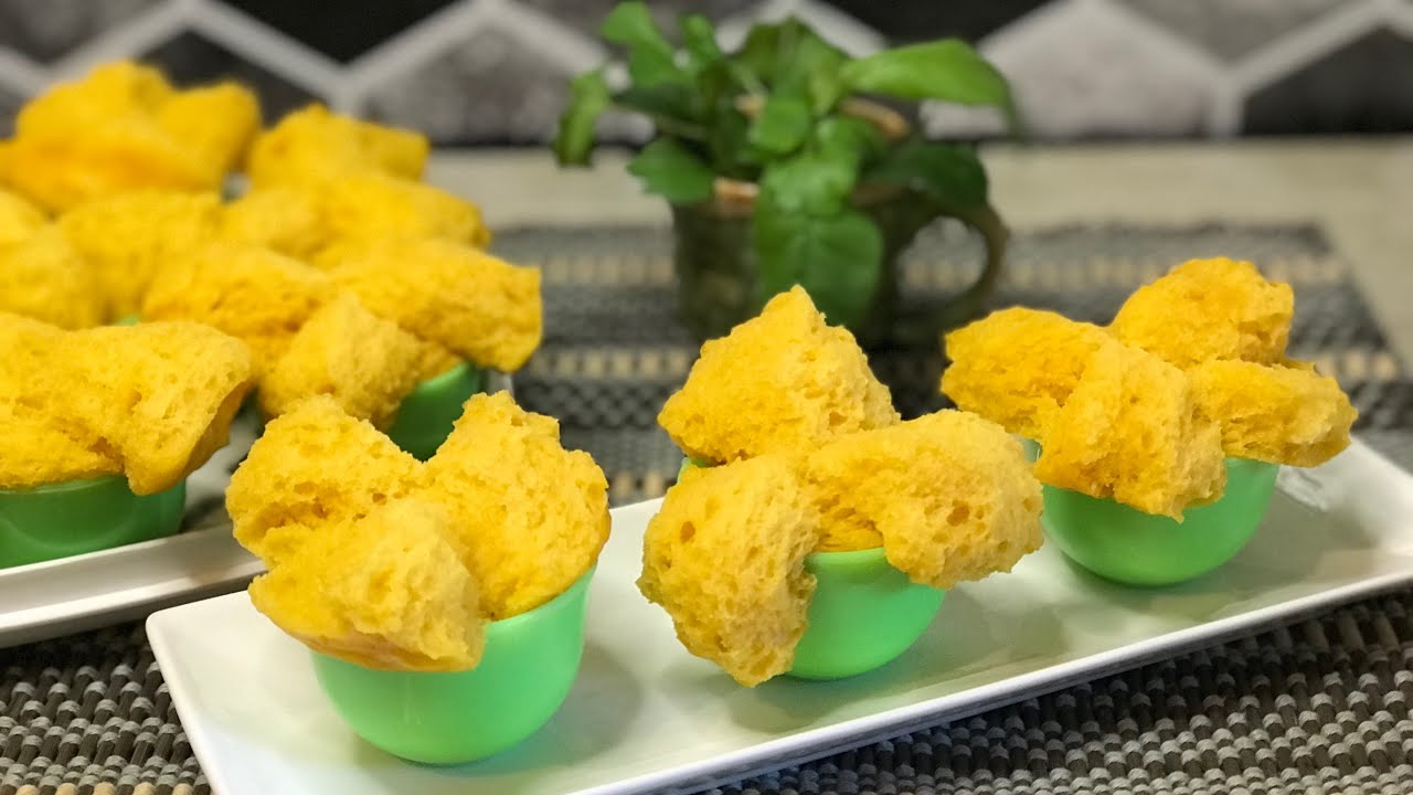 Kue Mangkok Labu Kuning / Steamed Squash Cupcake **Bloom and Soft ...