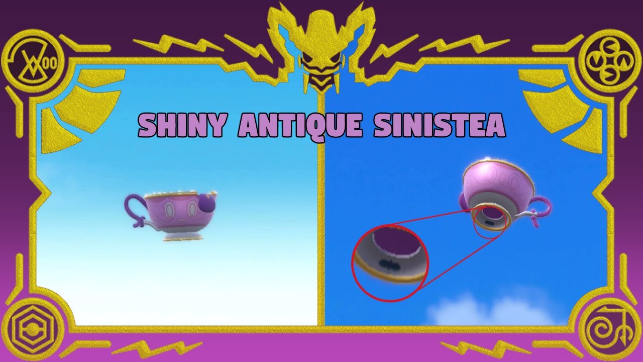 Shiny Antique Sinistea - YouTube