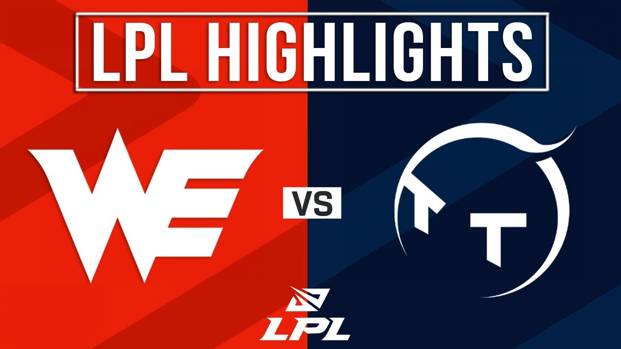 WE vs TT Highlights ALL GAMES | LPL 2024 Summer | Team WE vs TT Gaming - YouTube