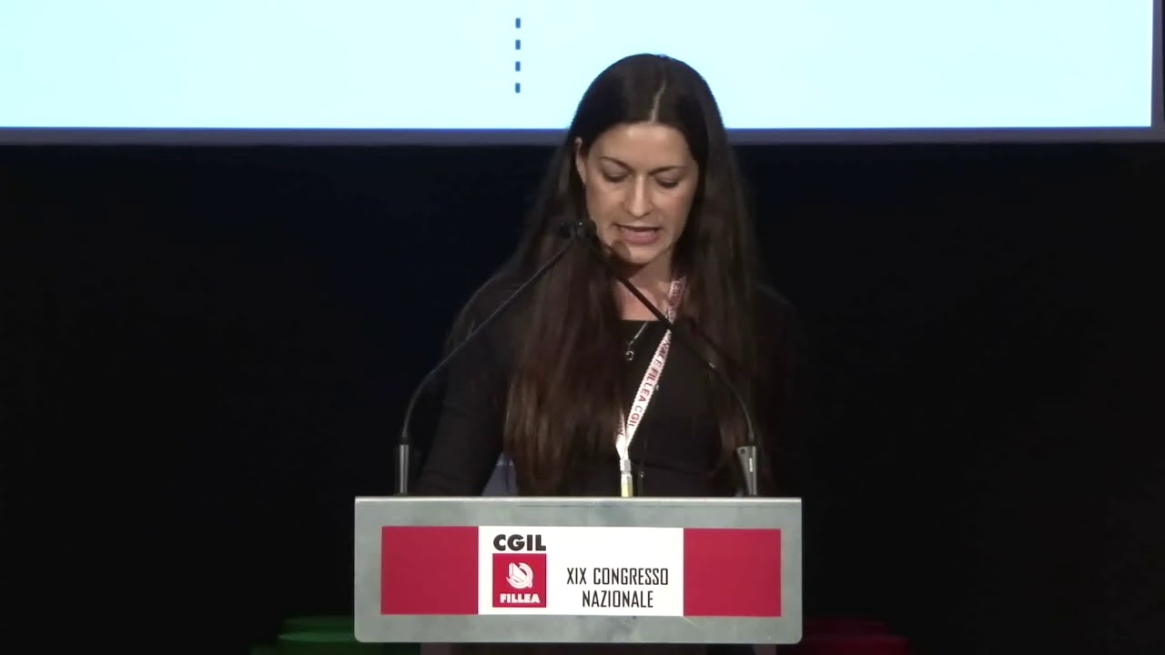 XIX Congresso Fillea. Video 42: Giulia Bartoli - YouTube