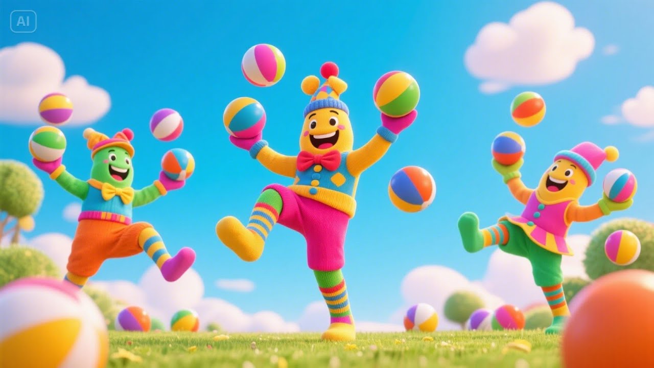Silly Sock Circus | Wacky Baby Rhyme 2025 to Laugh, Wiggle, and Play ...