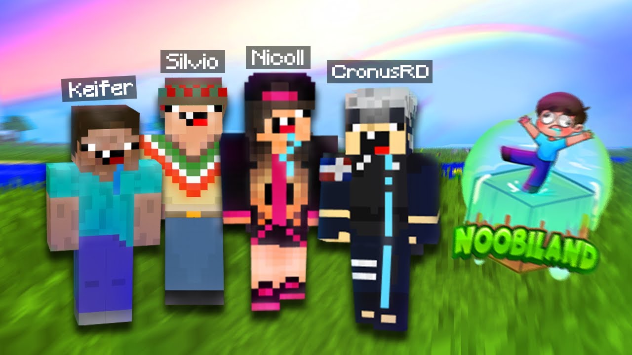 MINECRAFT pero SOMOS NOOB 😱 | NOOBILAND | SERIE CON MODS - EP1 - YouTube