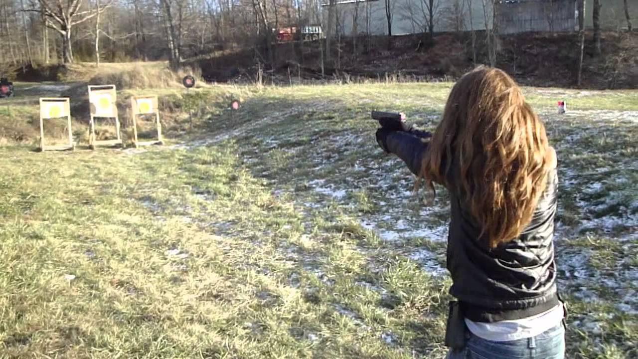 Range TIme with Cory & Erika-Shooting some Gen 4 Glocks - YouTube