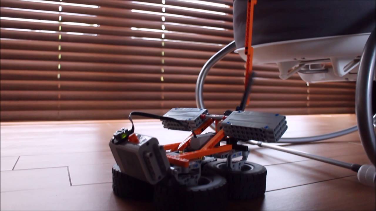 Tata z dzieckiem: Automatyczna kołyska Lego Technic - YouTube