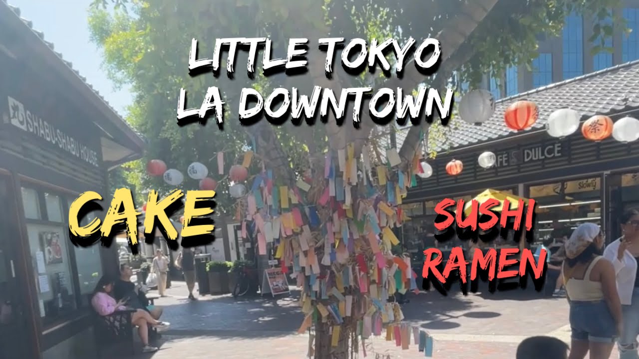 🥞 Exploring Little Tokyo in LA: Must-Try Japanese Crepes! - YouTube