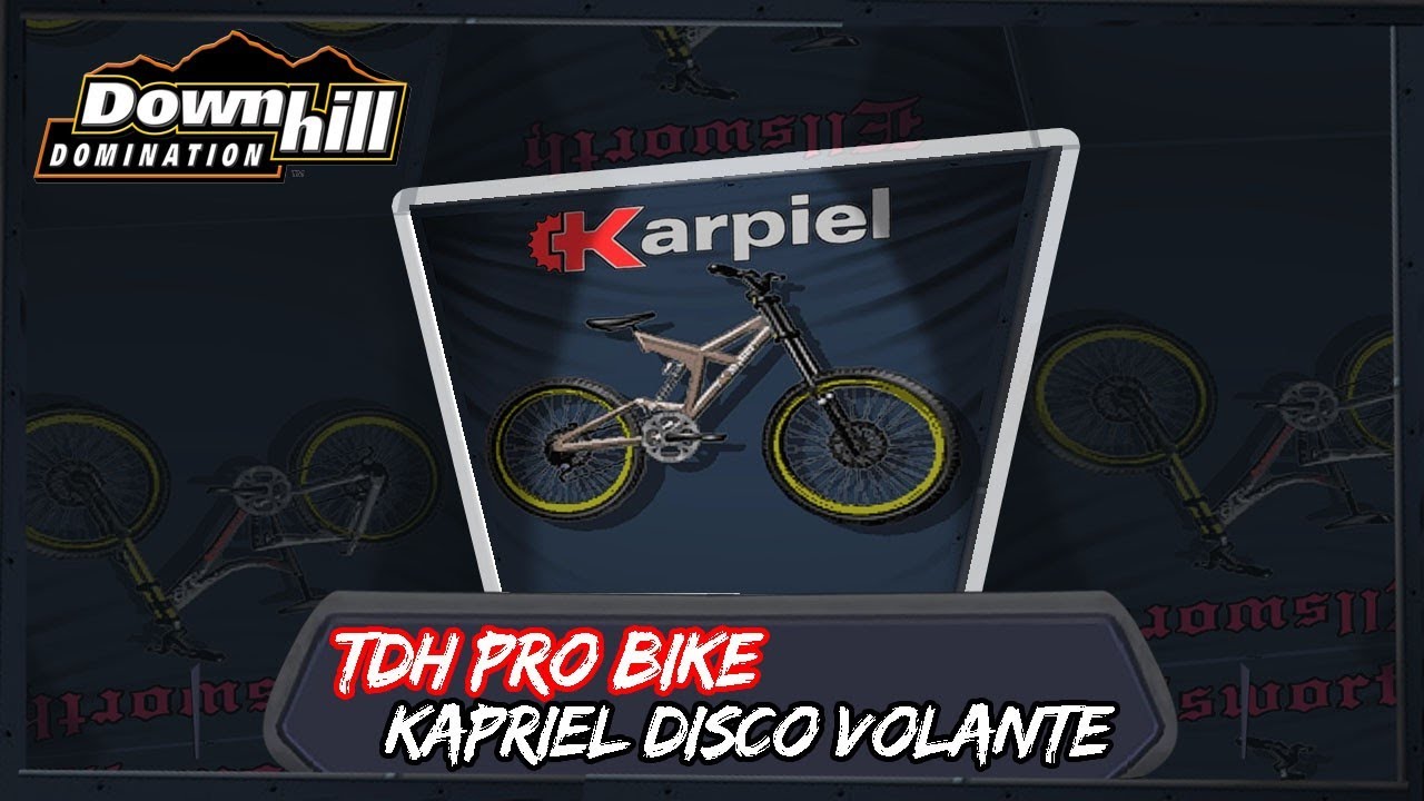 DOWNHILL DOMINATION (PS2) CARA UNLOCK THD PRO BIKE - KAPRIEL DISCOW ...