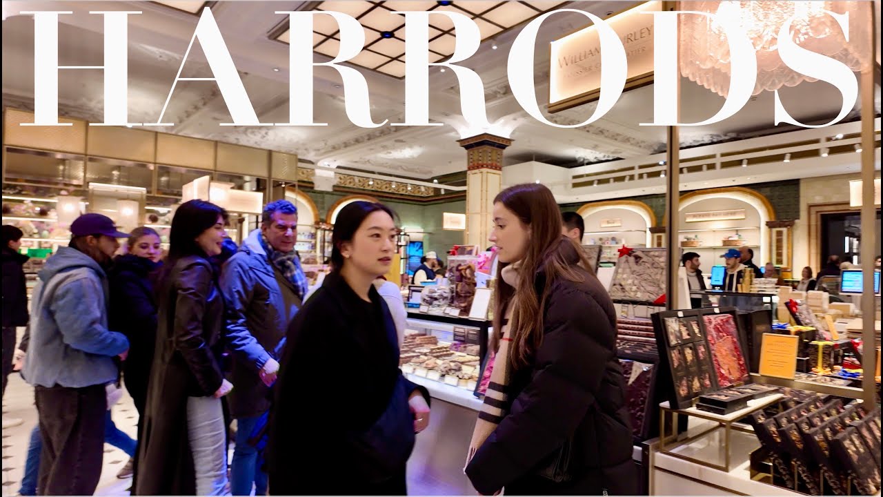 Inside Harrods Luxury Department Store and London's Upscale ...