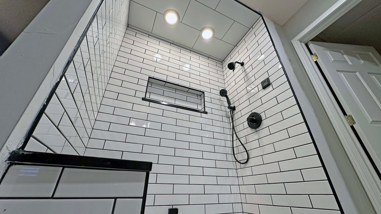 Bathroom Remodel Project | The 6 Month Tile Job | Part 1 - YouTube