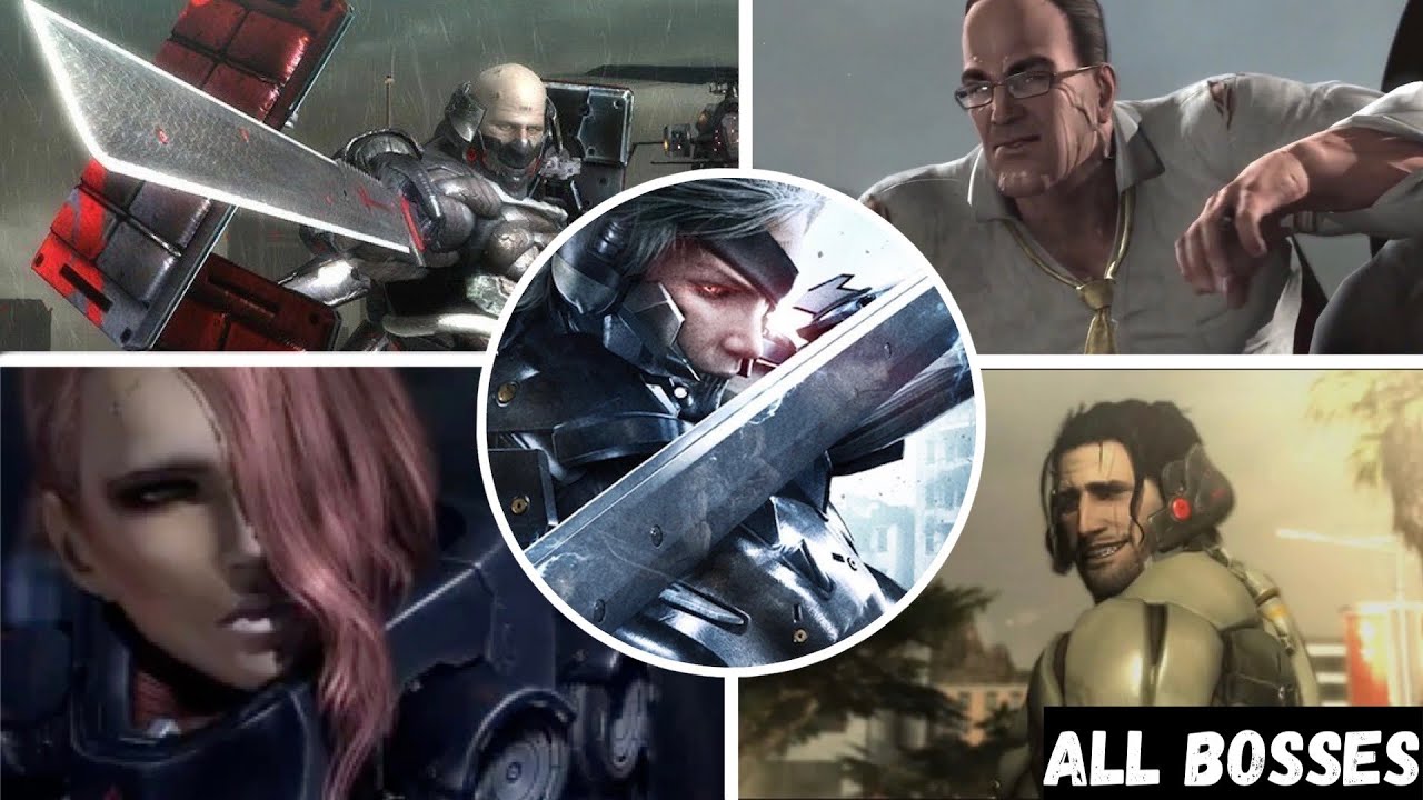 Metal Gear Rising: Revengeance- All Bosses - YouTube