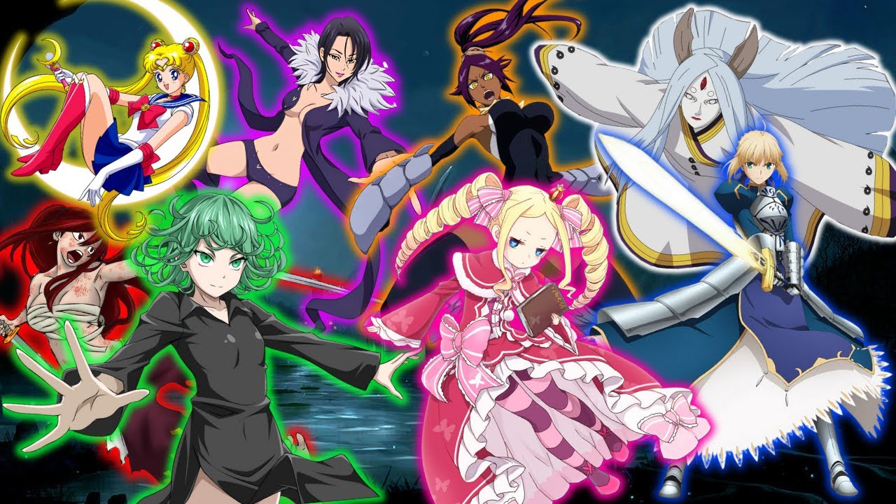 Who Is the Strongest Female Anime Character? | Mugen Tournament - YouTube