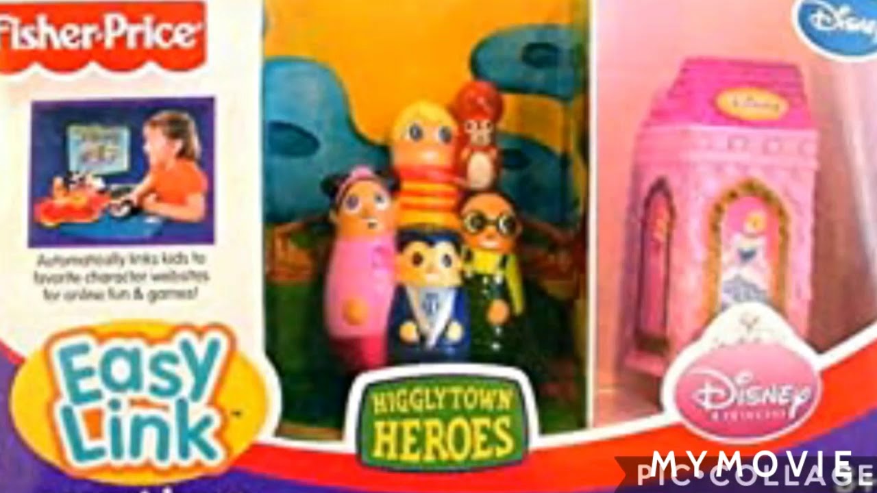 Fisher Price Easy Link Smart Keys Higglytown Heroes/Disney Princess ...