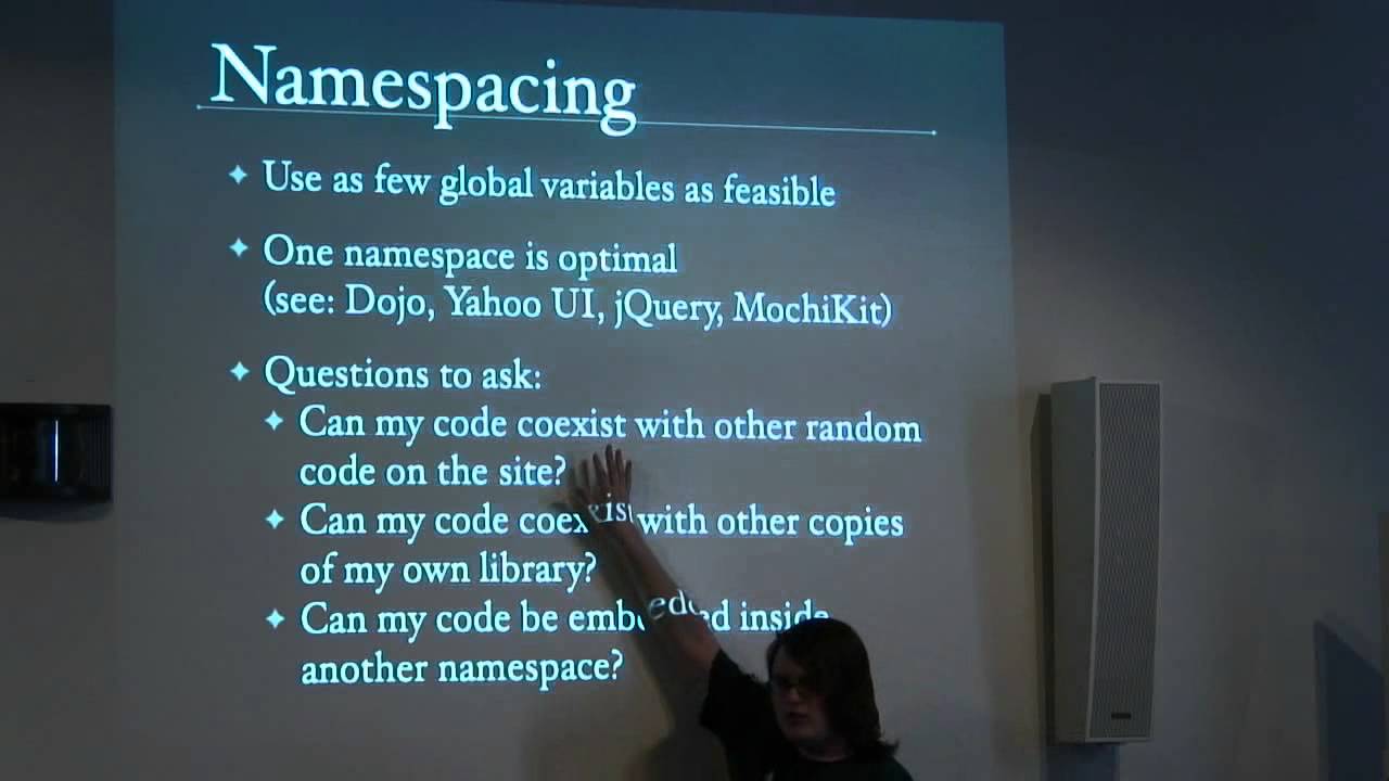 Best Practices in Javascript Library Design - YouTube