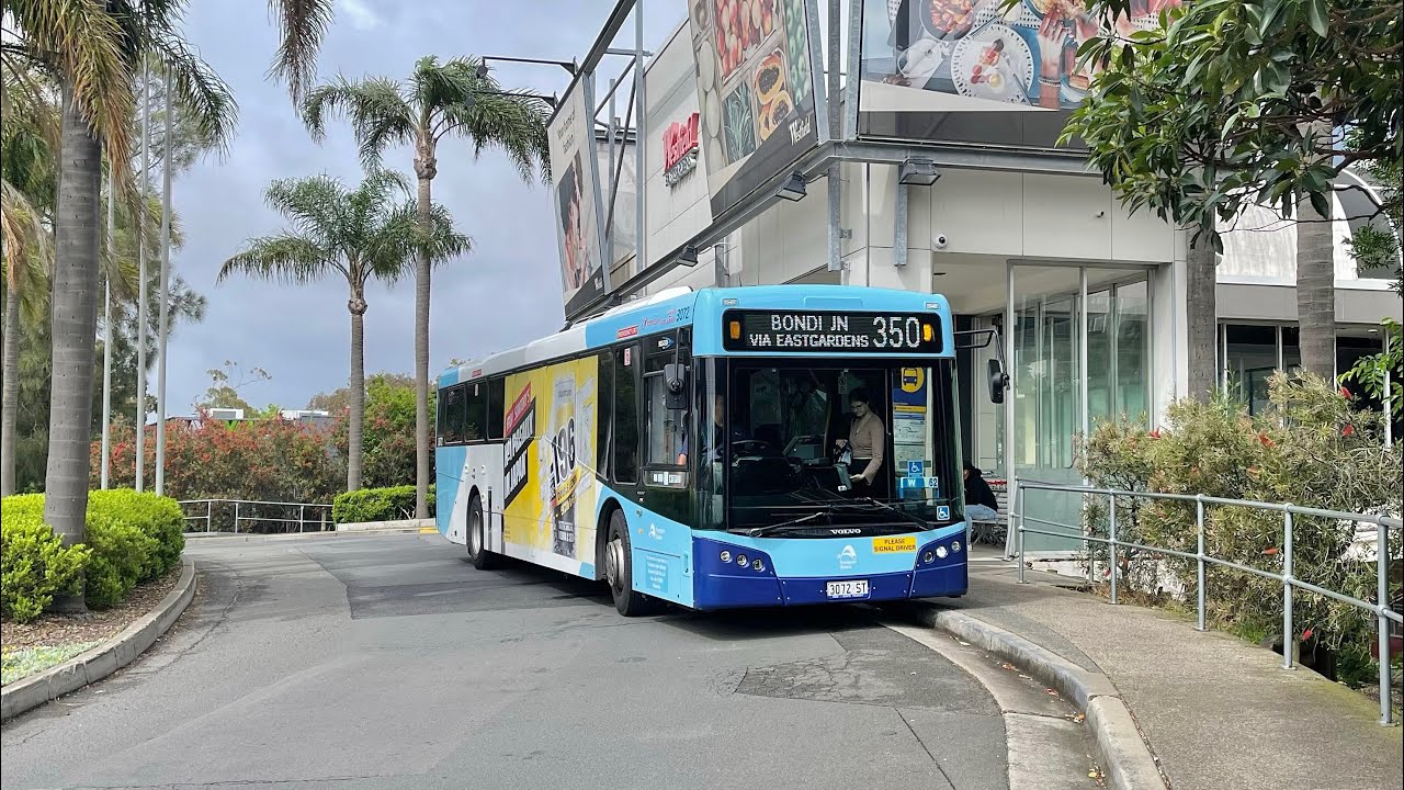 Transdev John Holland: 3072ST - Volvo B8RLE Bustech VST - YouTube