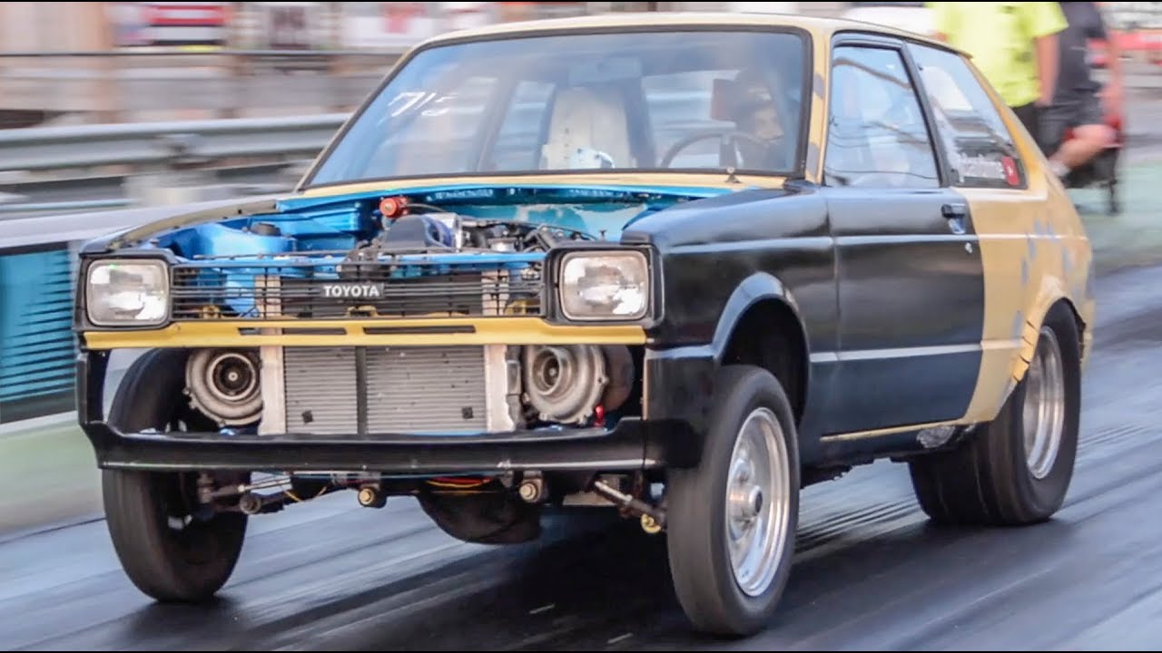 Sleeperdude’s Tiny Toyota Starlet with a Twin Turbo LS Engine - YouTube