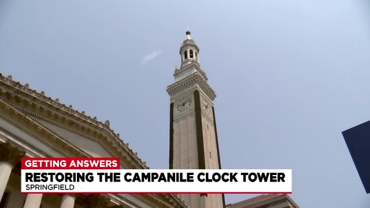Getting Answers: restoration of Springfield's Campanile clock tower ...
