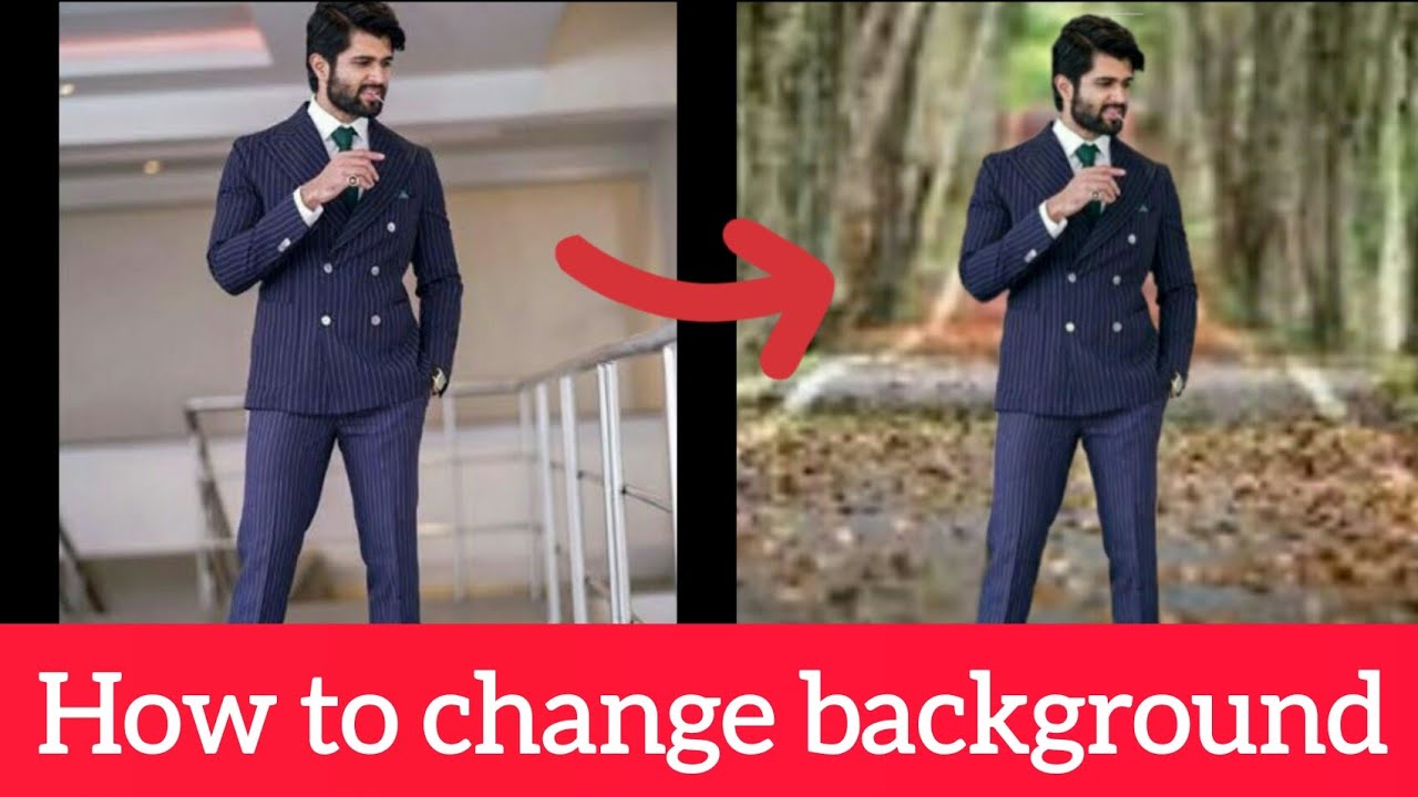 How to change picture background || Step by step tutorial | - YouTube