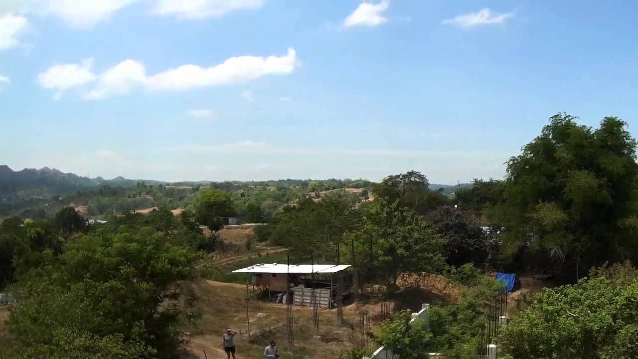 View over Happy House Farm - organic farm Philippines - YouTube