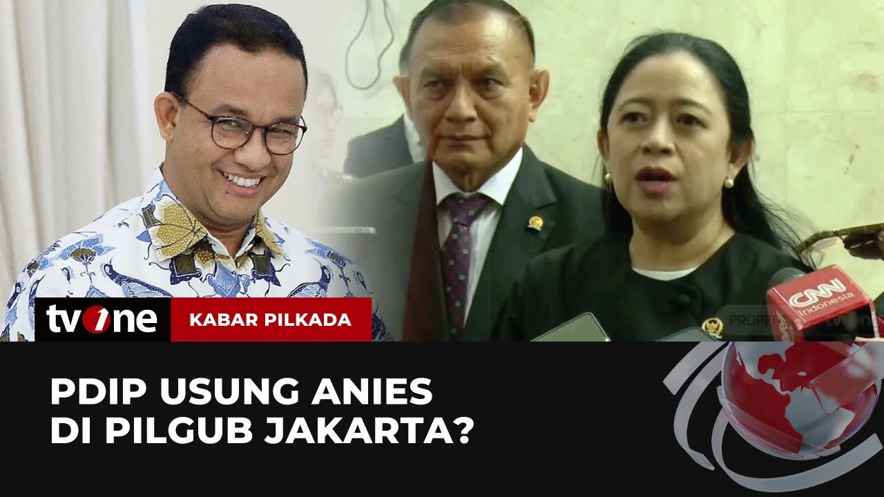 PDIP Pertimbangkan Anies, Puan: Menarik Juga Pak Anies | Kabar Pilkada tvOne - YouTube