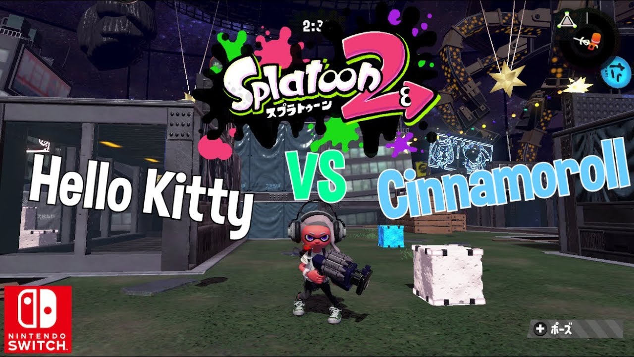 [Live Stream🔴] Nintendo Splatoon 2 x Sanrio Splatfest Hello Kitty vs ...