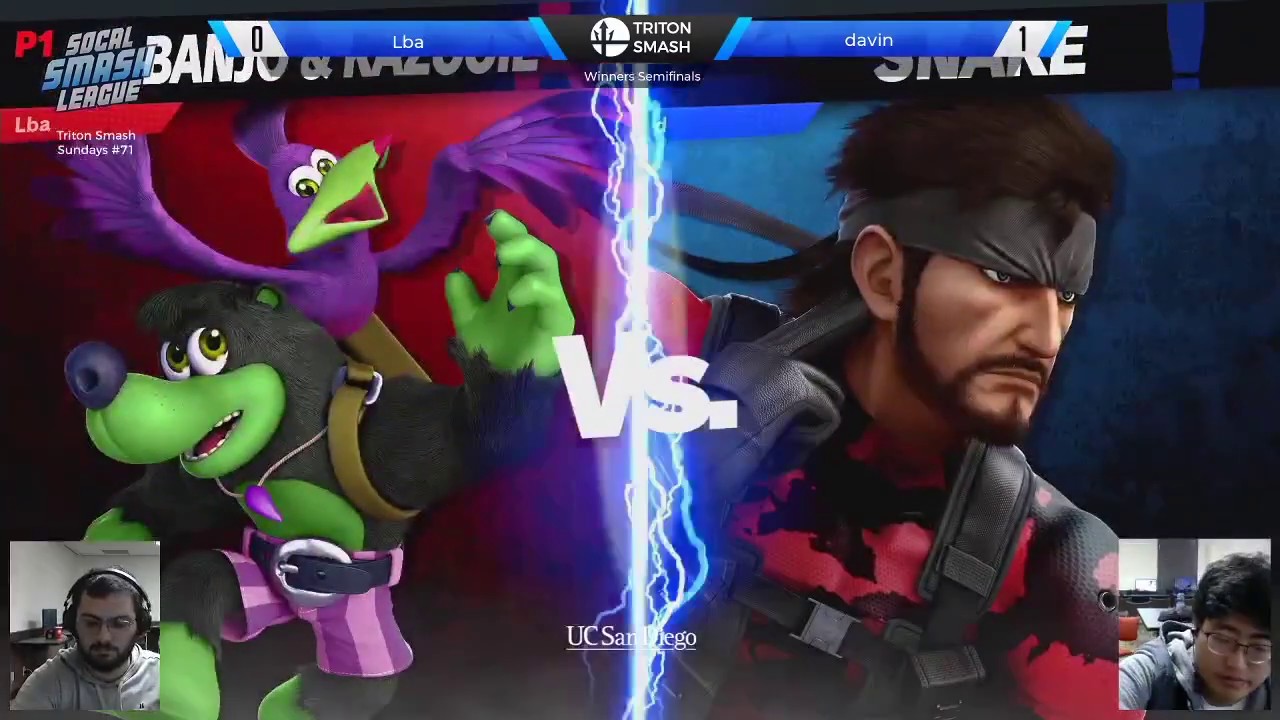 TSS 71 - Lba (Banjo & Kazooie, Yoshi) vs davin (Snake) - SWF - Smash ...