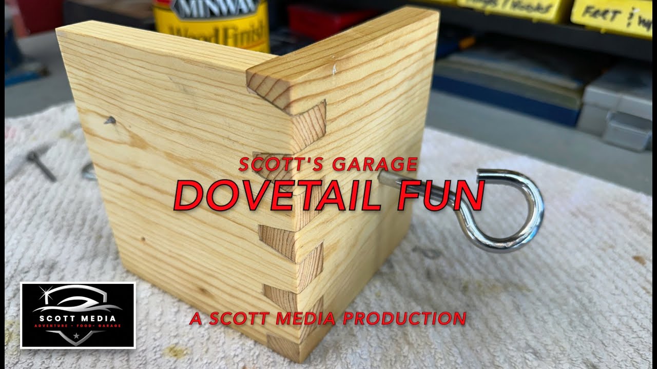 Hand Cut Dovetail and Failure Testing - YouTube