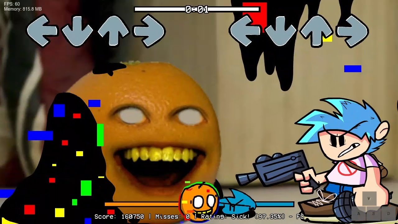 Friday Night Funkin' Vs. Annoying Orange - Pibby Corrupted (Hard Mode ...