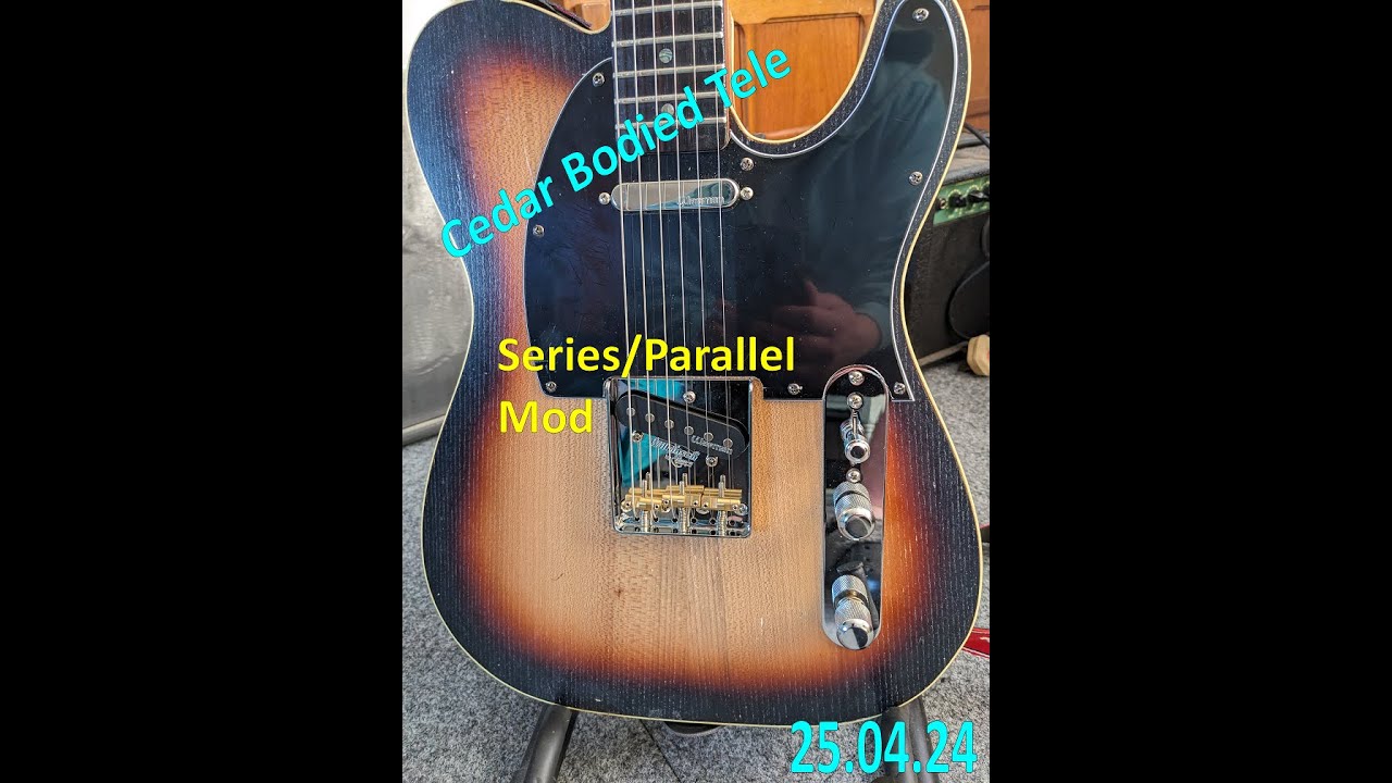 Custom Telecaster Build - Cedar Body, Mahogany Neck & Premium Guitar ...